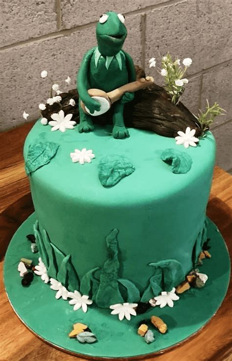 Kermit The Frog Birthday Cake Ideas Images Pictures