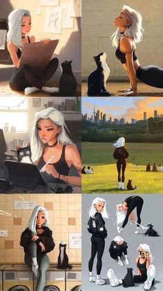 Girls Cartoon Art Cartoon Art Styles Poses Cute Art Styles Girly Art Art Inspiration