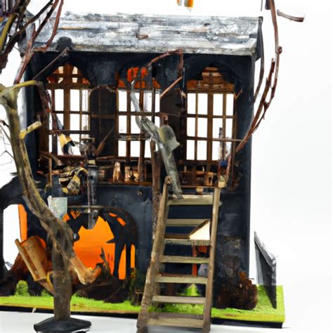 How To Create A Spooky Haunted House Diorama For Halloween Halloween