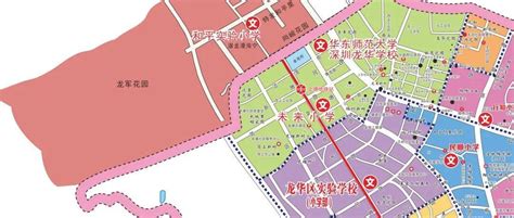 速看！龙华华东师大附属学校等十所新校学区划分出炉！首现电脑派位学区！社区范围深圳