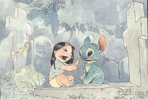 Celebrate 15 Years Of Lilo And Stitch With Stunning Production Art From