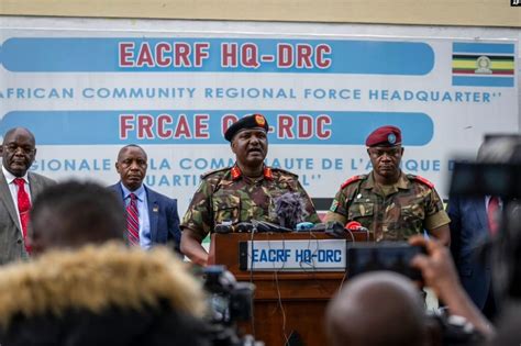 Dr Congo Eac Commander Resigns Citing Personal Safety The New Times