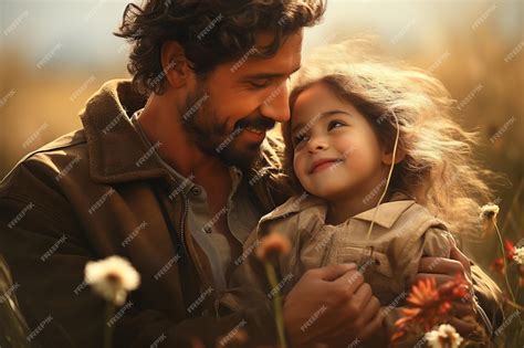 Premium Ai Image Authentic Depiction Of Father Generative Ai