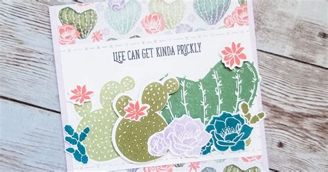 Justbstampingblogspotca Flowering Cactus Medley