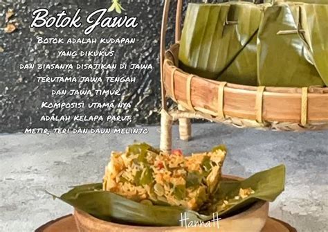 Resep Botok Jawa Oleh Hannah Cookpad