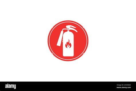 Extincteur Rougeoutils De Pompiers Pour La Lutte Contre Les Flammes
