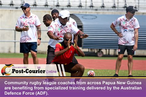 Community Rugby League Coaches From Across Papua New Guinea Are