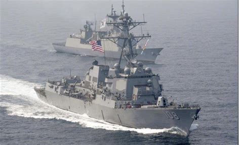 美軍艦闖入南沙島礁12海里 中美角力再掀波瀾 超訊國際傳媒集團