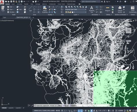 Autocad 캐드 보이는 화면 밖 선택드래그이 안될경우