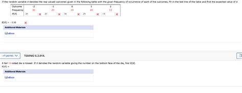 Solved If The Random Variable X Denotes The Real Valued