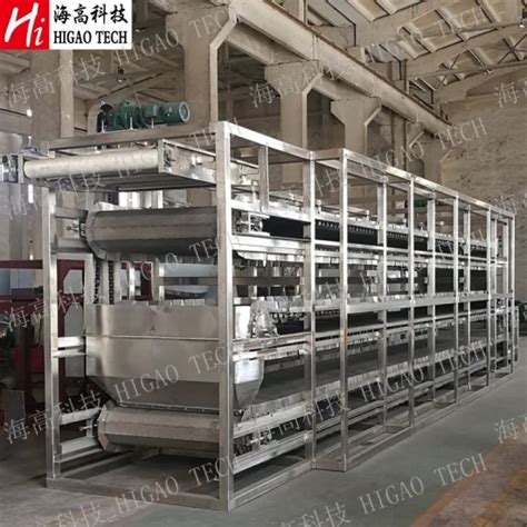 Continuous Conveyor Tunnel Type Mesh Belt Cassava Dryer Cassava Chips