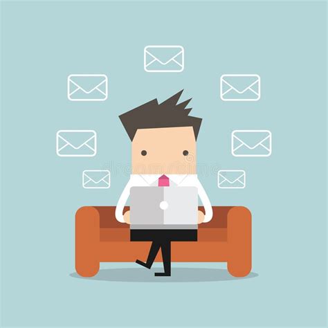 Typing Email Vector Stock Illustrations 1 532 Typing Email Vector