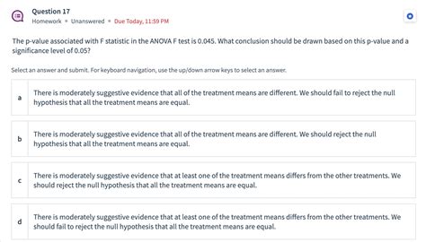 Solved Question 17 Homework • Unanswered • Due Today 11 59
