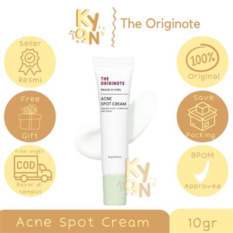 Jual The Originote Acne Spot Cream Shopee Indonesia