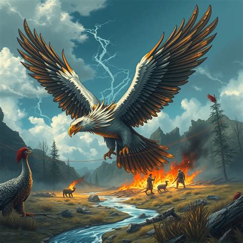 The Giant Of The Wind A Native American Legend Of The Thunderbird