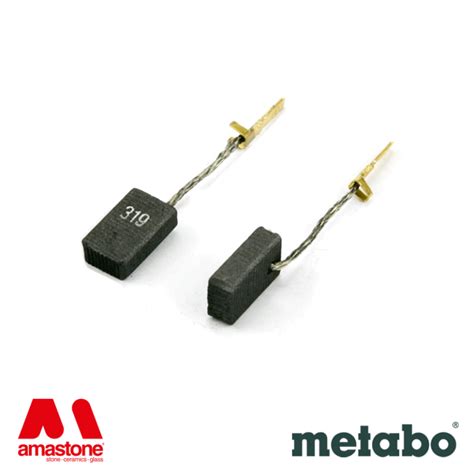 Carbon Brush Set For Metabo Grinders Amastone®