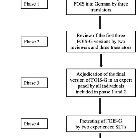 Study Flowchart Translation Process Download Scientific Diagram