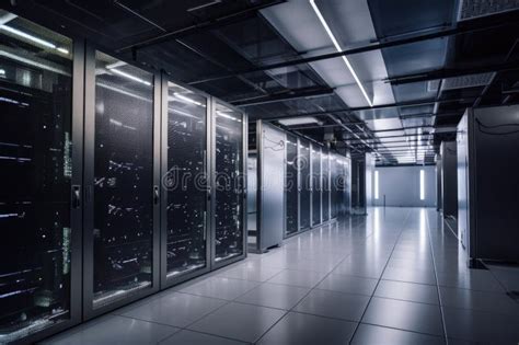High Security Data Center With Layers Of Physical And Digital Security