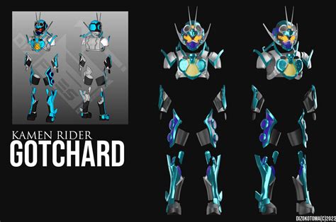 Kamen Rider Gotchard 3d Cgi by dizoEX2 on DeviantArt
