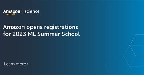 Amazon Science On Linkedin Amazon Announces 2023 India Ml Summer School