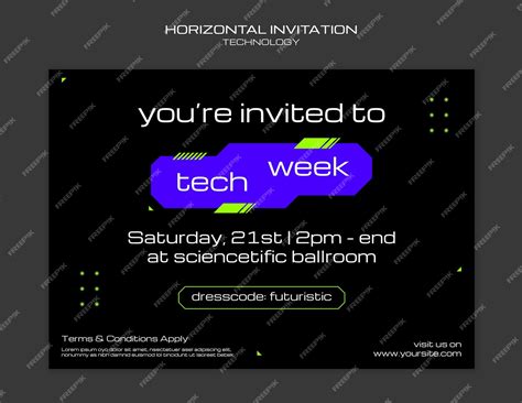 Free Psd Technology Template Design