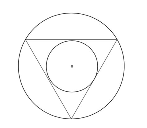 Tkz Euclide Tikz Euclid Incircle And Calculated Coordinates Tex Latex Stack Exchange