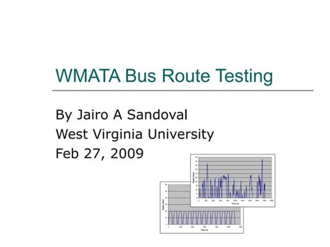 Wmata Bus Route Testing Ppt Automotive