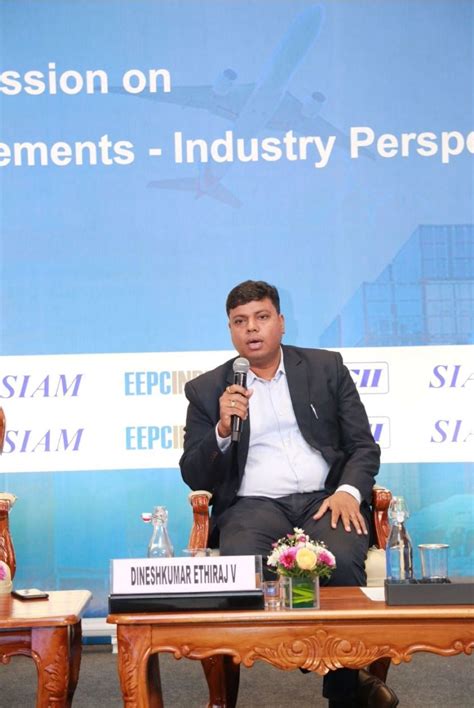 dineshkumar ev on linkedin cii panel discussion on fta