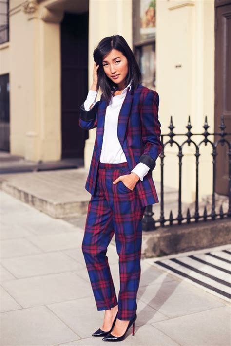 40 Best Tailored Suit Outfits For Women Office Salt