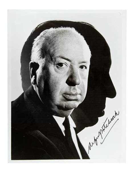 Hakes Alfred Hitchcock Signed Publicity Photo