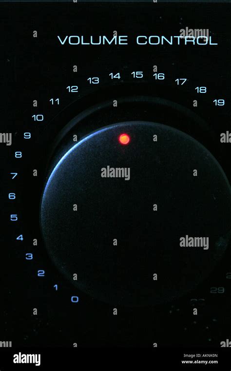 A Volume Control Stock Photo Alamy