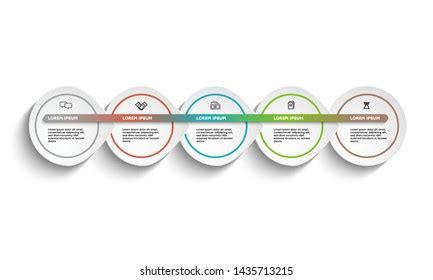 Infographic Vector Infographic Design Template Icons Stock Vector Royalty Free