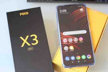 Xiaomi Poco X3 NFC Cobalt Blue 64GB6GB Ucuz Qiymete Telefonlar TEZBAZAR AZ