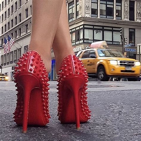 Red Loubs Heels Fun Heels Shoes