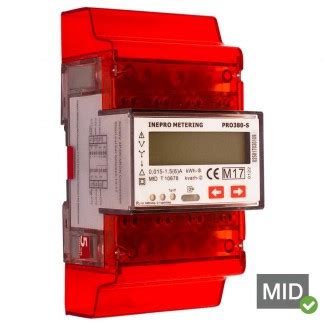 Inepro PRO 1250D 100A Three Phase Network Four Wire MID Certified