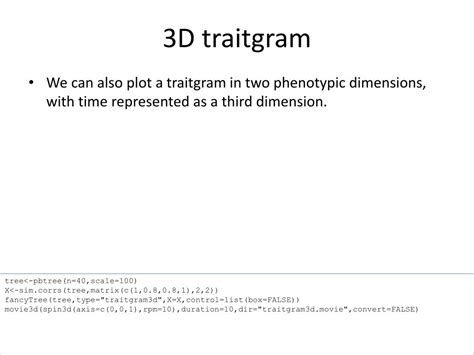 Ppt Testing Methods And Comparing Models Using Continuous And Discrete Character Simulation