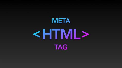 Html Metadata 태그의 종류