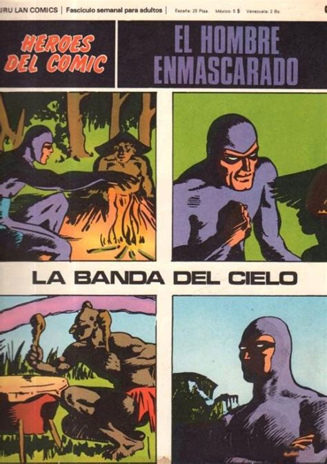 HOMBRE ENMASCARADO EL BURU LAN VARIANTE Ficha de número en Tebeosfera