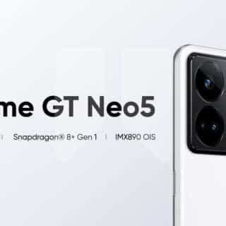 Realme lance le GT Neo 5 avec une recharge rapide 240 W et des LED à larrière
