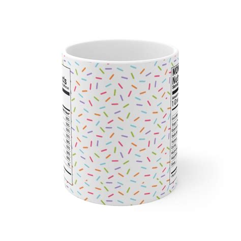 Mom Nutrition Facts Mug Mothers Day Mug T For Mom Funny Etsy