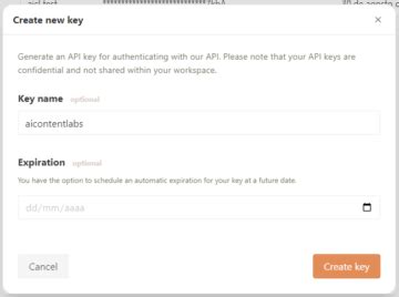 How To Set Up The Mistral AI API Key In AI Content Labs