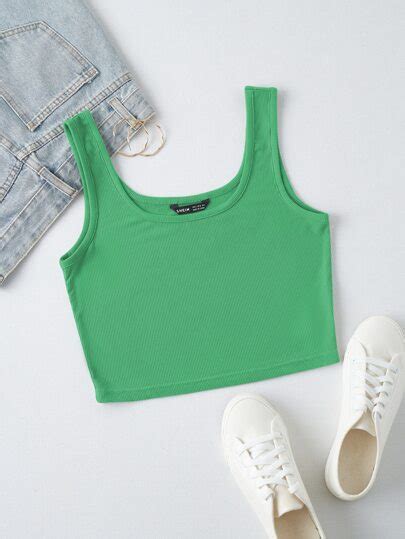 Tops sin mangas Prendas básicas para mujer SHEIN España