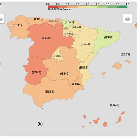 Reference Levels Of The Regional Innovation Index Rii Indicator In Download High