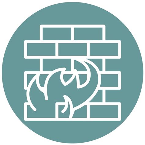 Premium Vector Vector Design Firewall Icon Style