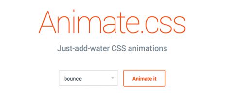 Anima Gli Elementi Html Con Css Grazie Ad Animatecss