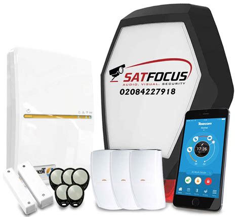 Texecom Wired Burglar Alarm With Installation Satfocus