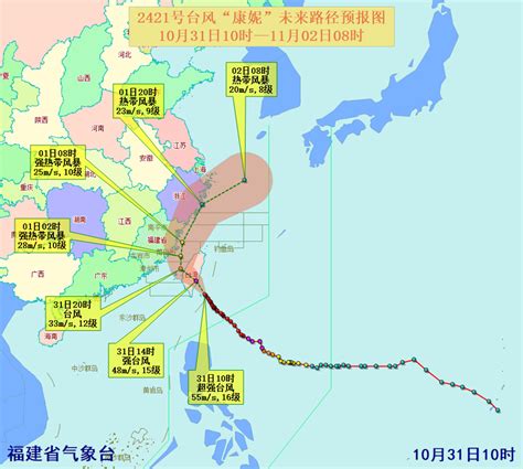 受台风“康妮”影响 福建提升防台风应急响应至Ⅱ级、一地实施“三停一休”
