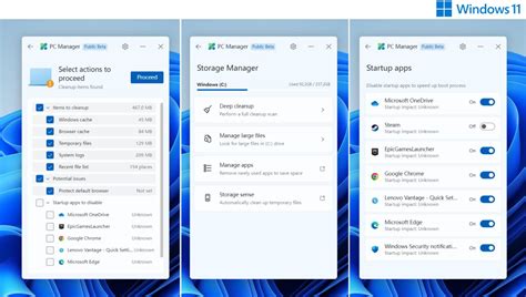 Pc Manager La Herramienta Para Optimizar El Uso De Windows 11