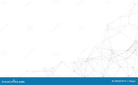 Abstract Geometric Background Plexus Mesh Backdrop Illustration Stock Illustration