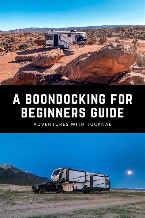 A Complete Guide To Rv Boondocking For Beginners 2024 Artofit